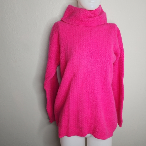 JEANNE PIERRE | Sweaters | Jeanne Pierre Wool Rabbit Hair Pink ...